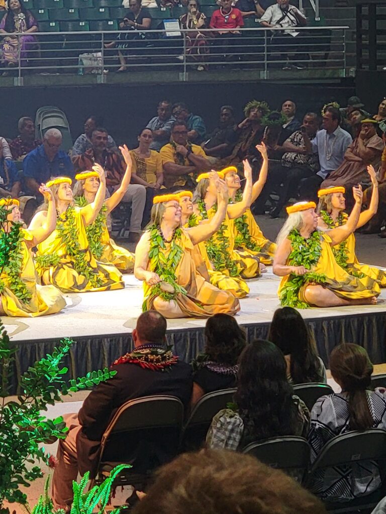 Hawaii Hula dance at FestPAC opening ceremony - NASAA